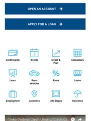 TFCU-Demo-Web-Screen-Icons-iPad | Tinker Federal Credit Union